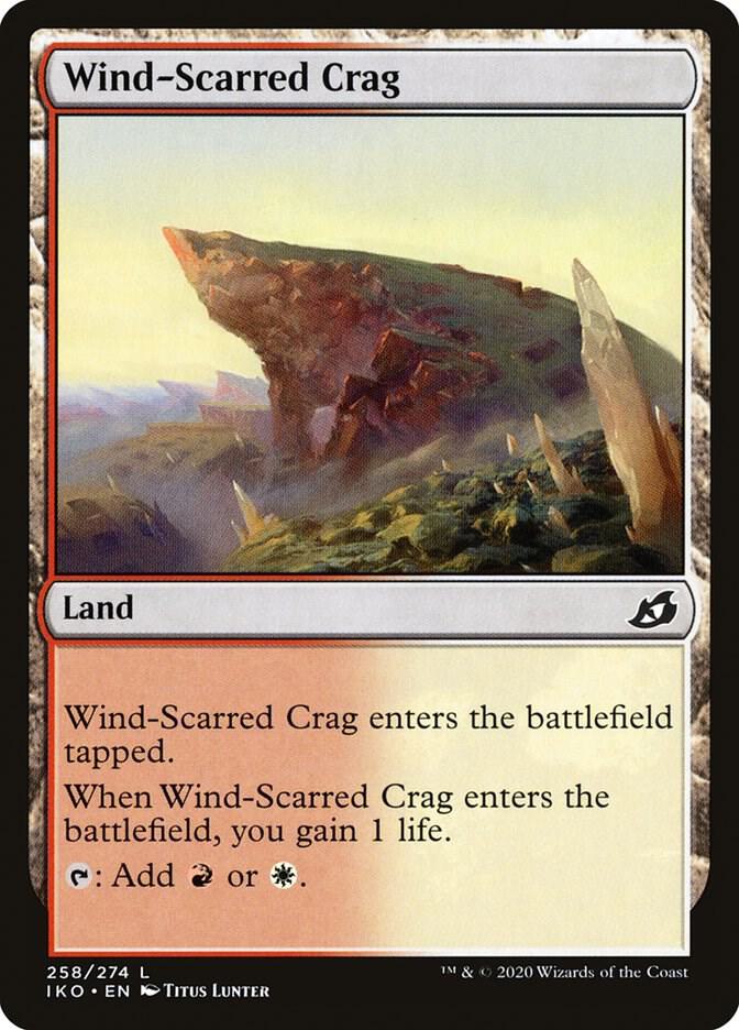 Wind-Scarred Crag - Ikoria: Lair of Behemoths - Magic: The Gathering ...