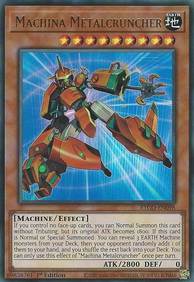 Machina Metalcruncher - Eternity Code - YuGiOh - TCGplayer.com