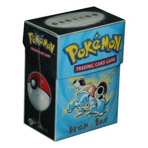 Pokemon Blastoise // Onix Deck Box (1999) - Ultra Pro Deck Boxes - Deck ...