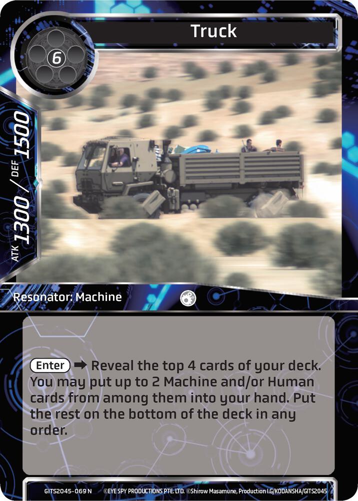 Truck - Ghost in the Shell SAC_2045 - Force of Will - TCGplayer.com