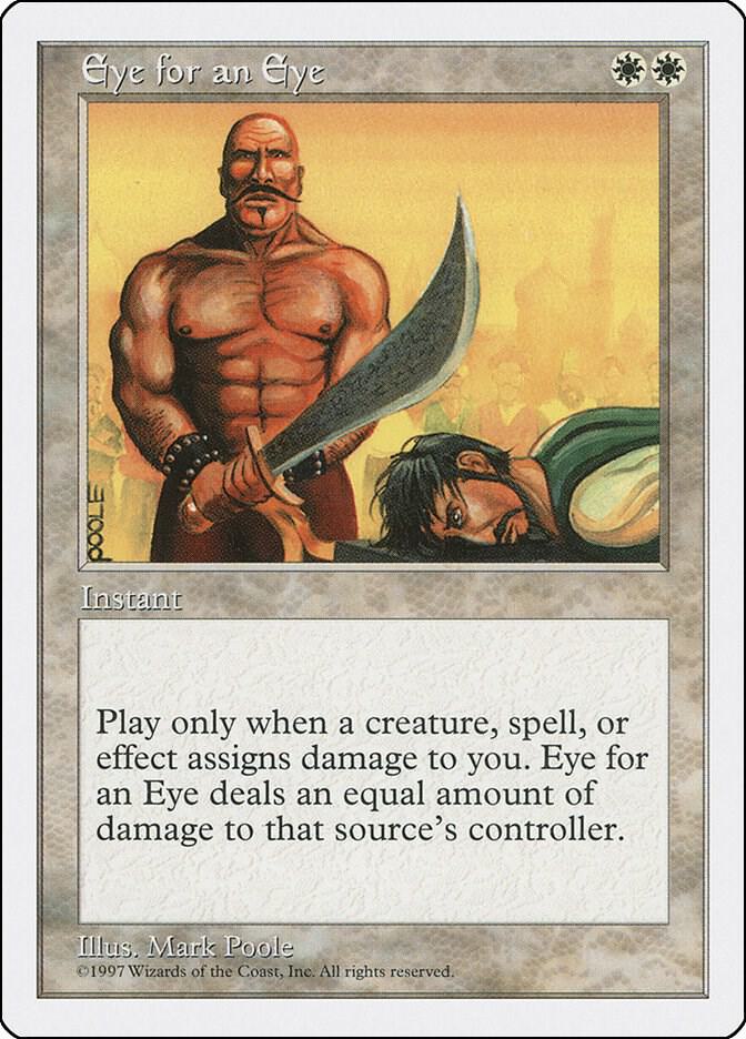 Eye for an Eye - Fifth Edition - Magic: The Gathering - TCGplayer.com