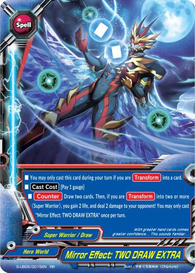 Mirror Effect: TWO DRAW EXTRA - Buddy Again Vol.2 ~Super Buddy War EX~ - Future Card BuddyFight