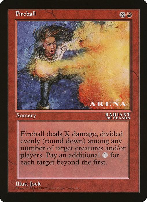 Fireball (Arena League) - Oversize Cards - Magic: The Gathering ...
