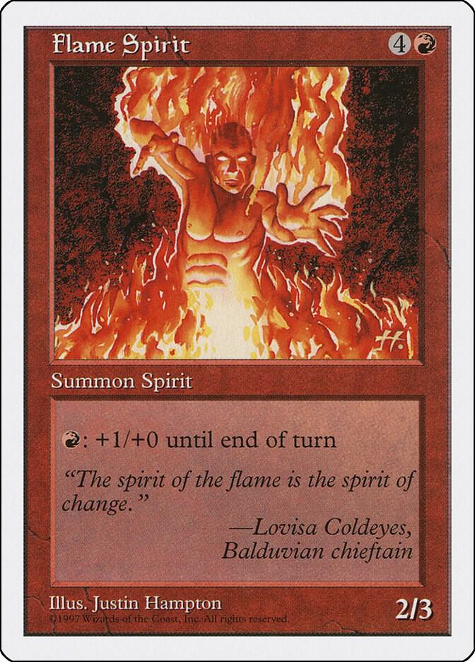 Flame Spirit - Fifth Edition - Magic: The Gathering - TCGplayer.com