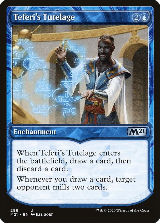 Teferi's Tutelage (Showcase) - Core Set 2021 - Magic: The Gathering ...