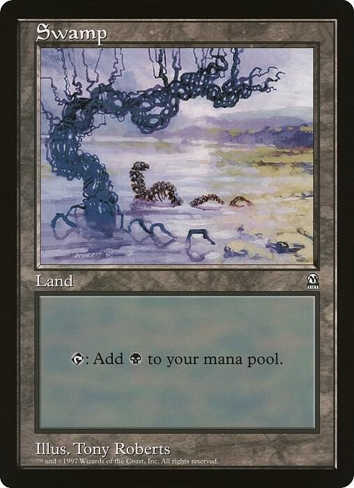 Swamp (Arena League) - Oversize Cards - Magic: The Gathering ...