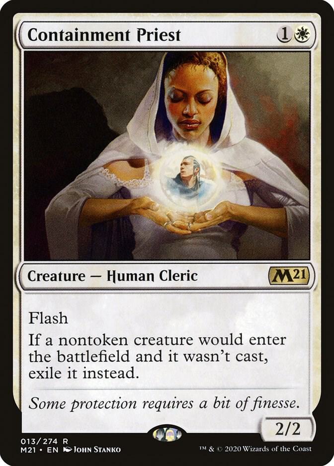Containment Priest - Core Set 2021 - Magic: The Gathering - TCGplayer.com