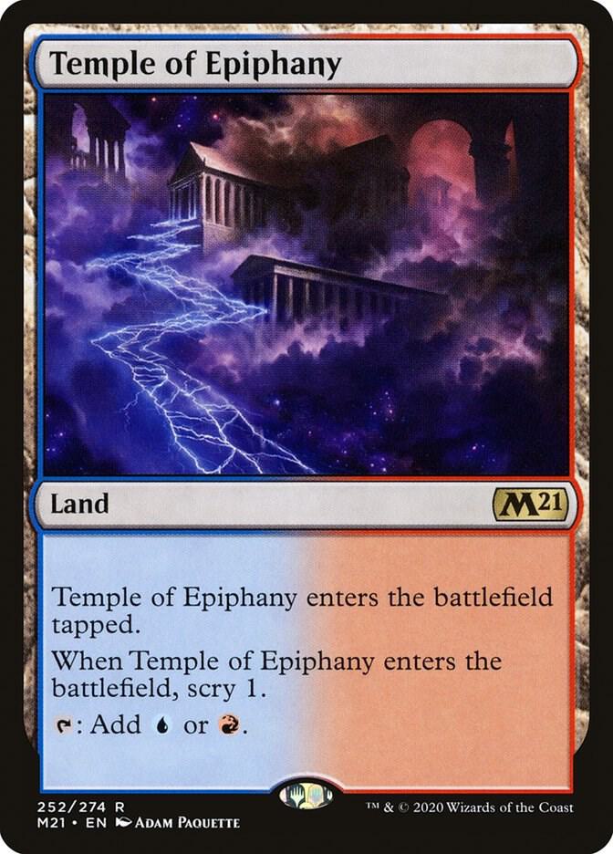 Temple of Epiphany - Core Set 2021 - Magic: The Gathering - TCGplayer.com