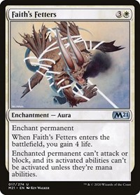 Faith's Fetters | Core Set 2021 | Fizzy Game & Hobby Store