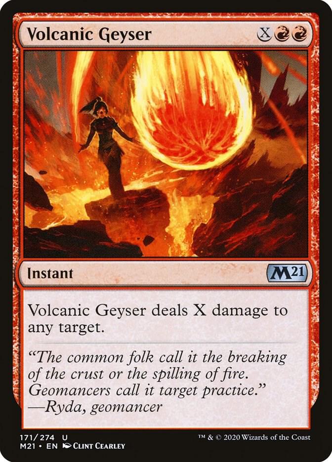 Volcanic Geyser - Core Set 2021 - Magic: The Gathering - TCGplayer.com