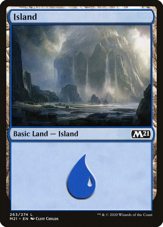Island (263) - Core Set 2021 - Magic: The Gathering - TCGplayer.com