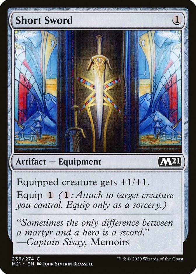 Short Sword - Core Set 2021 - Magic: The Gathering - TCGplayer.com