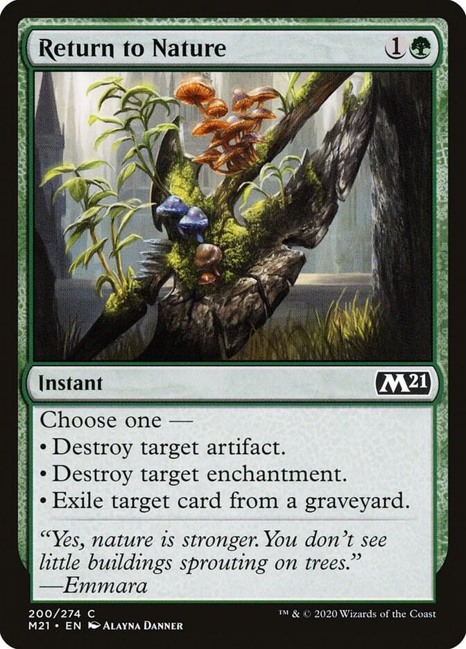 Return to Nature - Core Set 2021 - Magic: The Gathering - TCGplayer.com