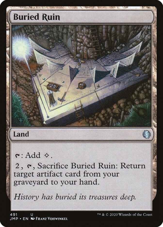 Buried Ruin - Jumpstart - Magic: The Gathering - TCGplayer.com
