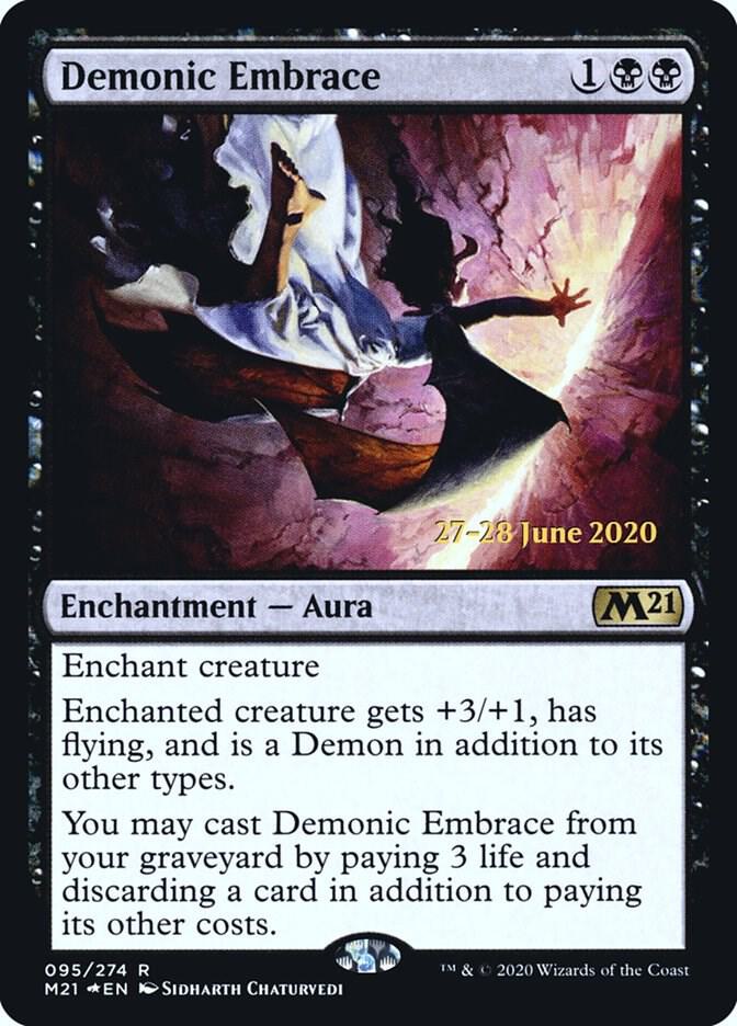 Demonic Embrace - Prerelease Cards - Magic: The Gathering - TCGplayer.com