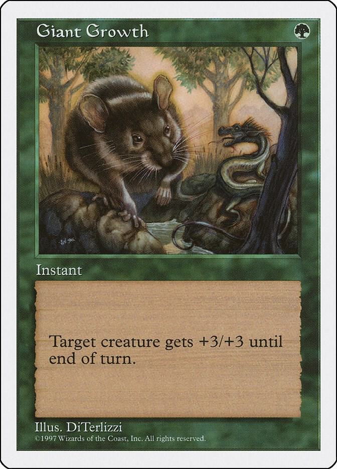 Giant Growth - Fifth Edition - Magic: The Gathering - TCGplayer.com