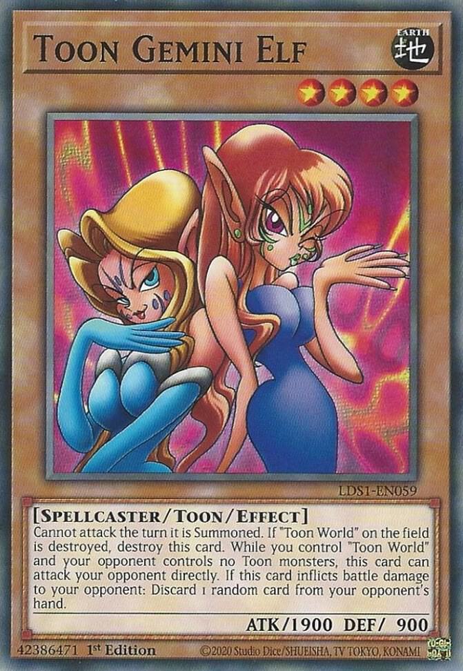 Toon Gemini Elf - Legendary Duelists: Season 1 - YuGiOh - TCGplayer.com