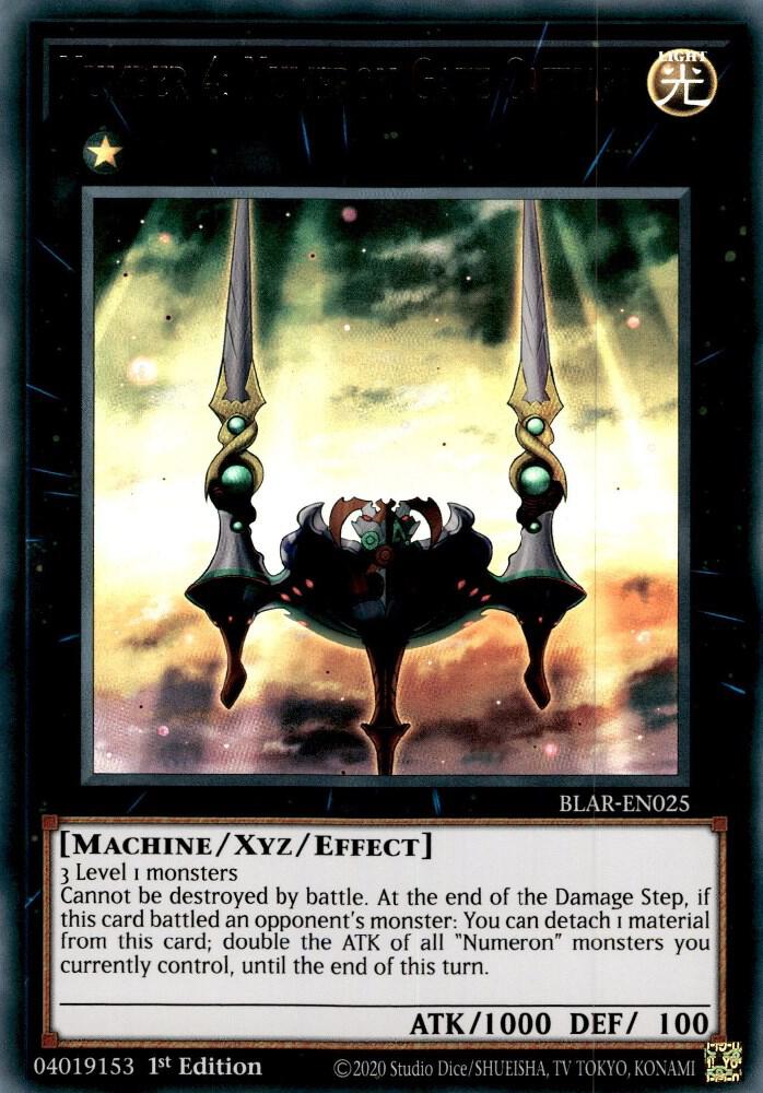 Number 3: Numeron Gate Trini - Battles of Legend: Armageddon - YuGiOh