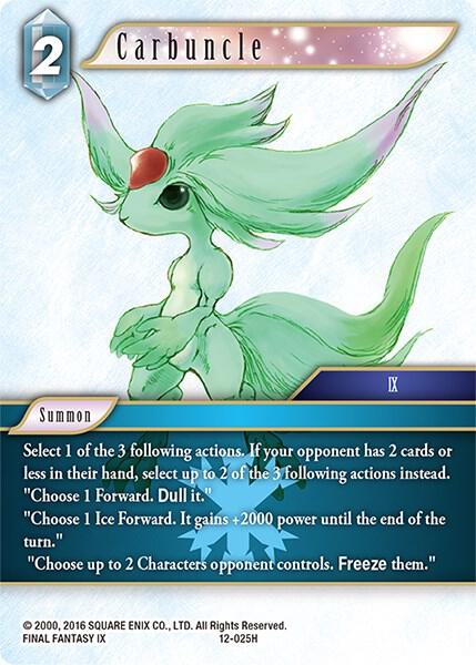 Carbuncle - Opus XII - Final Fantasy TCG - TCGplayer.com