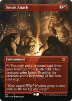 Sneak Attack (Borderless) - Double Masters - Magic: The Gathering ...