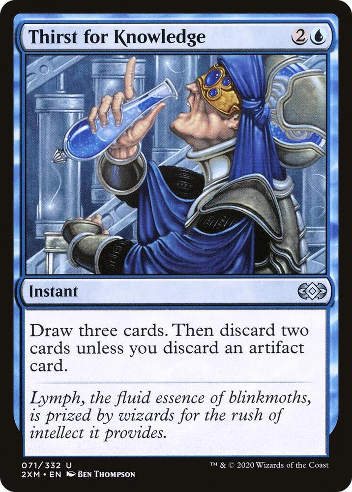 Thirst for Knowledge - Double Masters - Magic: The Gathering ...