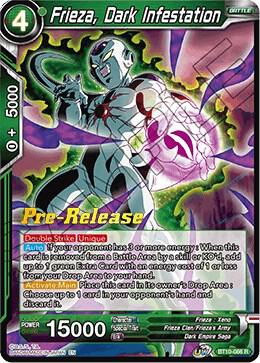 Frieza, Dark Infestation - Rise of the Unison Warrior Pre-Release Cards ...
