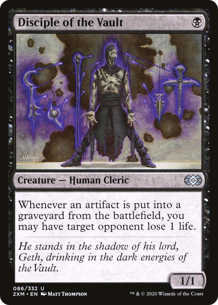 Disciple of the Vault - Double Masters - Magic: The Gathering ...