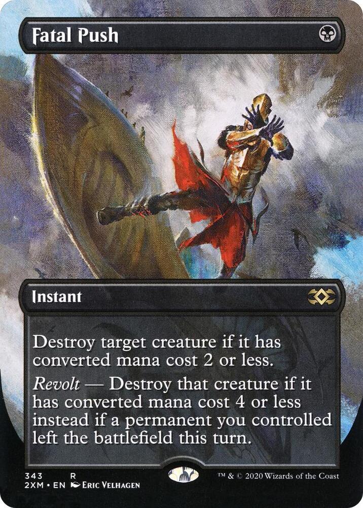 Thoughtseize (Borderless) - Double Masters - Magic: The Gathering ...