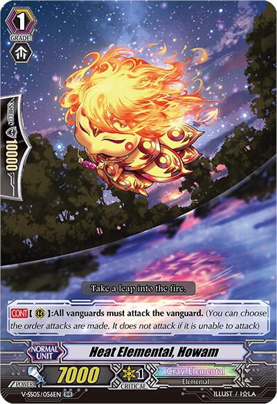 Heat Elemental, Howam - V-SS05: Premium Collection 2020 - Cardfight ...