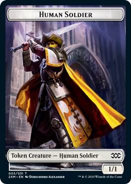 Human Soldier Token - Double Masters - Magic: The Gathering - TCGplayer.com