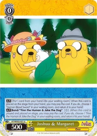 Joshua & Margaret - Adventure Time - Weiss Schwarz - TCGplayer.com