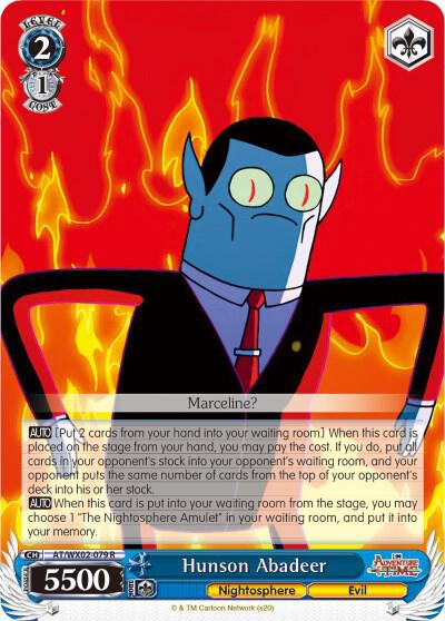 Hunson Abadeer - Adventure Time - Weiss Schwarz - TCGplayer.com