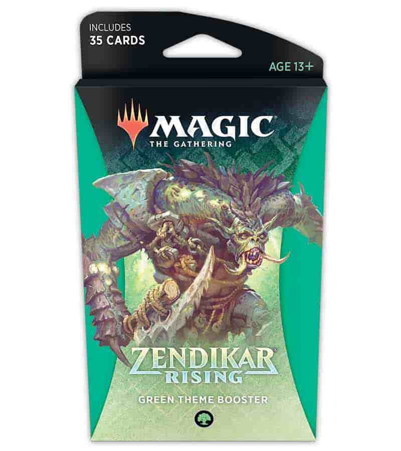 Zendikar Rising - Theme Booster [Green] - Zendikar Rising - Magic: The ...