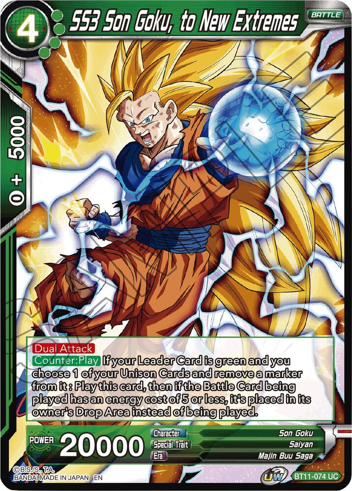 SS3 Son Goku, to New Extremes - Vermilion Bloodline - Dragon Ball Super ...