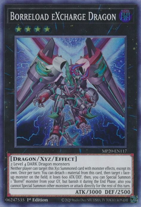Borreload eXcharge Dragon - 2020 Tin of Lost Memories - YuGiOh