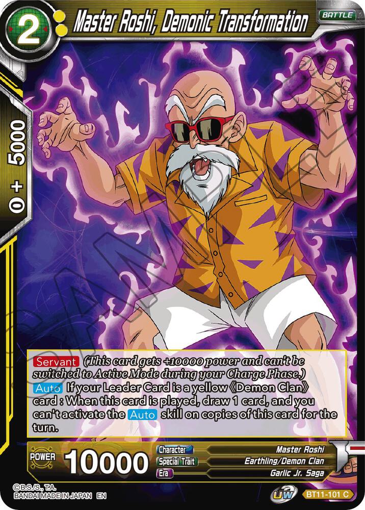 Master Roshi, Demonic Transformation - Vermilion Bloodline - Dragon ...