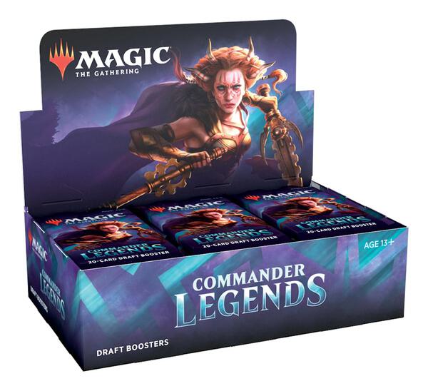 Commander Legends - Draft Booster Box - Commander Legends - Magic: The ...