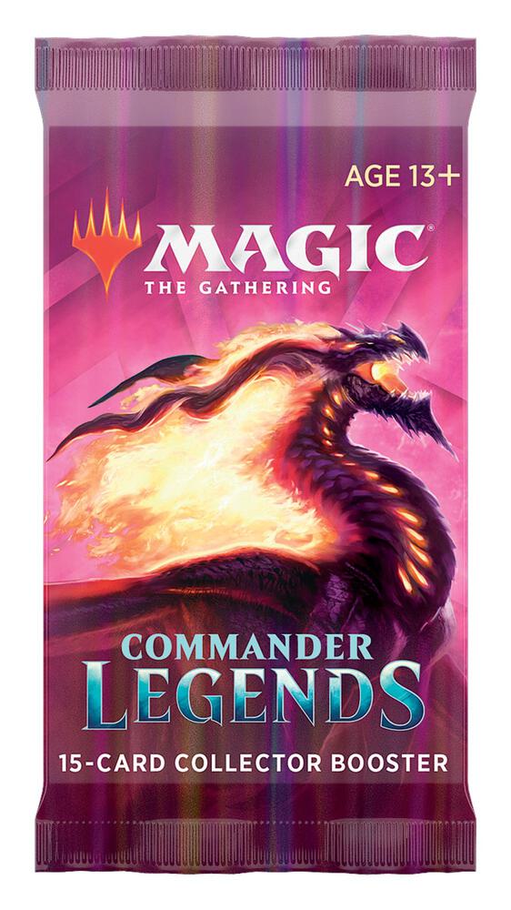 Commander Legends - Collector Booster Pack - Commander Legends - Magic ...