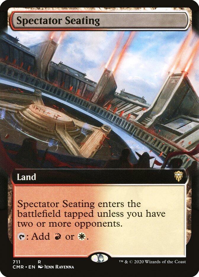 Spectator Seating (Extended Art) - Commander Legends - Magic: The ...