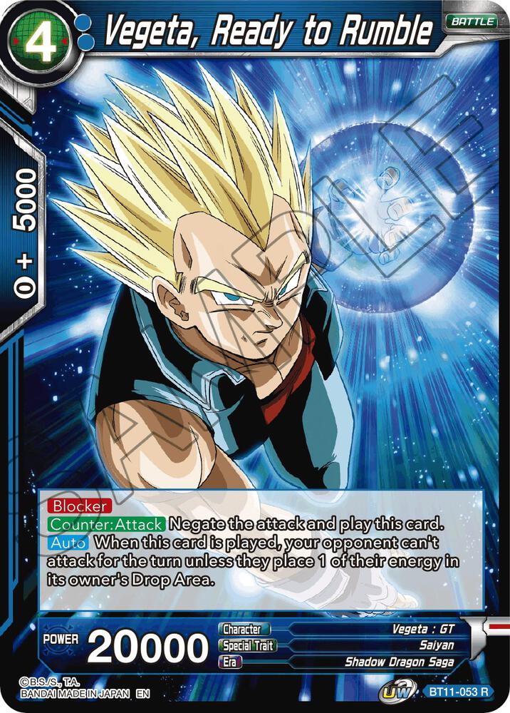 Vegeta, Ready to Rumble - Vermilion Bloodline - Dragon Ball Super ...