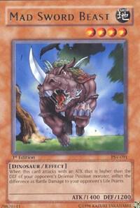Mad Sword Beast - Pharaoh's Servant - YuGiOh - TCGplayer.com