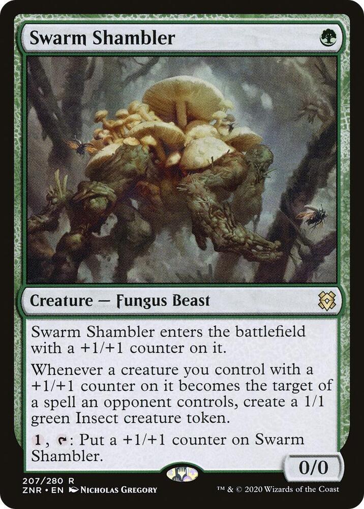Swarm Shambler - Zendikar Rising - Magic: The Gathering - TCGplayer.com