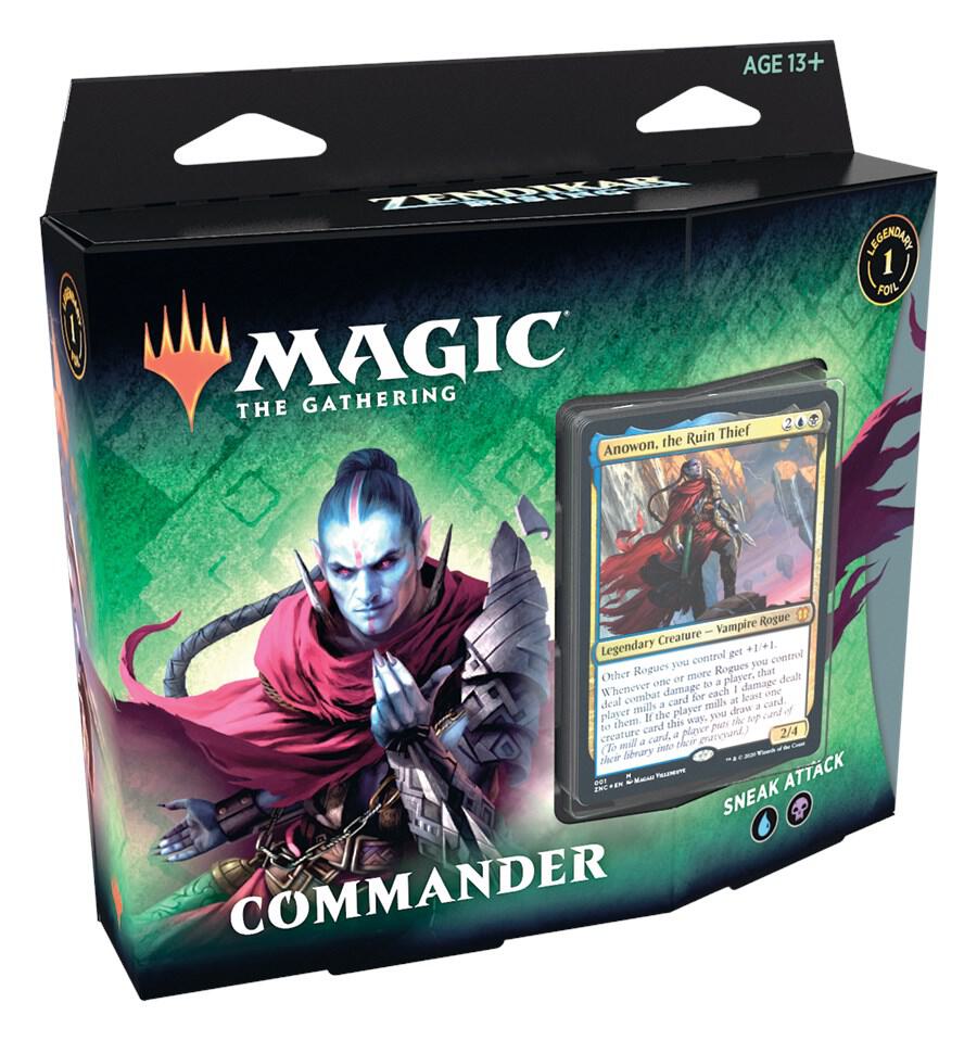 Zendikar Rising - Sneak Attack Commander Deck - Commander: Zendikar ...