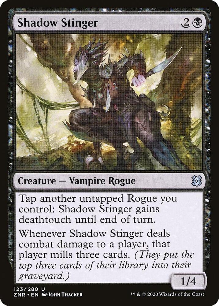 Shadow Stinger - Zendikar Rising - Magic: The Gathering - TCGplayer.com