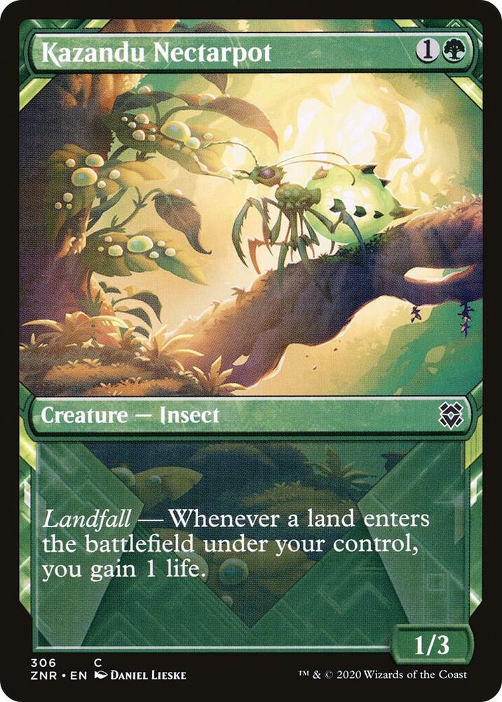 Kazandu Nectarpot (Showcase) - Zendikar Rising - Magic: The Gathering ...