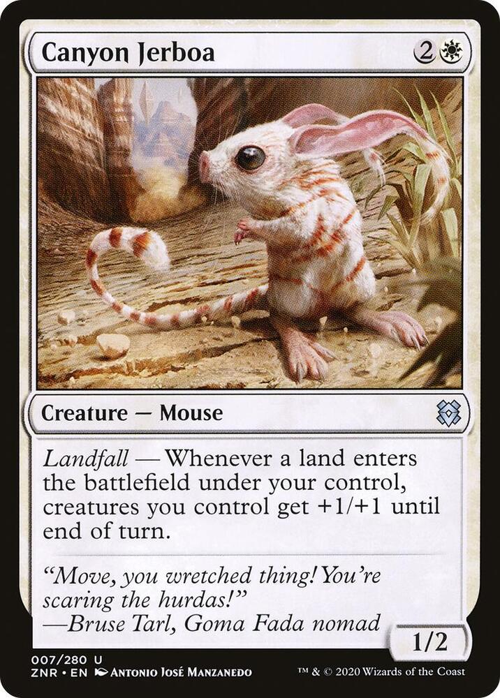 Canyon Jerboa - Zendikar Rising - Magic: The Gathering - TCGplayer.com