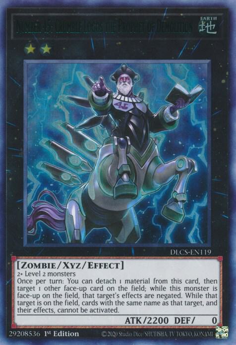 Number S39: Utopia the Lightning (Platinum Secret Rare) - Quarter Century Stampede - YuGiOh ...