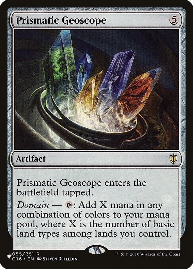 Prismatic Geoscope - The List Reprints - Magic: The Gathering ...