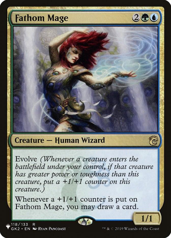Fathom Mage - The List Reprints - Magic: The Gathering - TCGplayer.com
