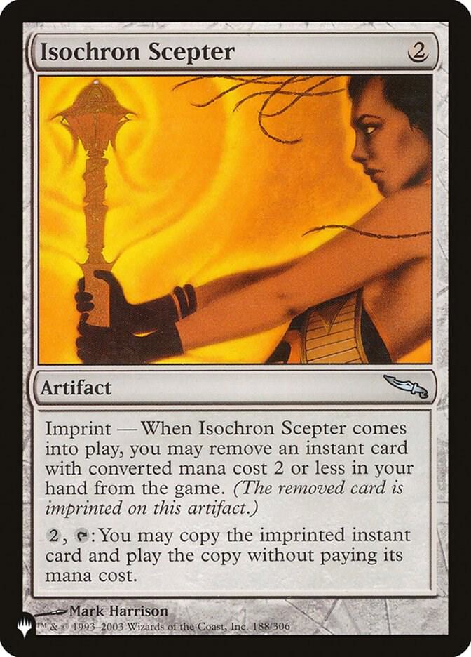 Isochron Scepter - The List Reprints - Magic: The Gathering - TCGplayer.com